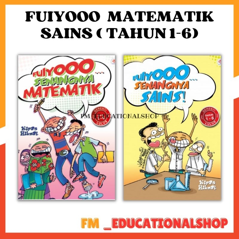 Buku Rujukan Matematik & Sains Tahun 1-6 : Fuiyooo Senangnya Matematik Sains Tahun 1 - 6 Kipas ...