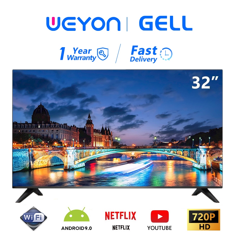 GELL/Sakura 32 Inch Smart TV Digital LED TV 32 Inch Television Multi ...
