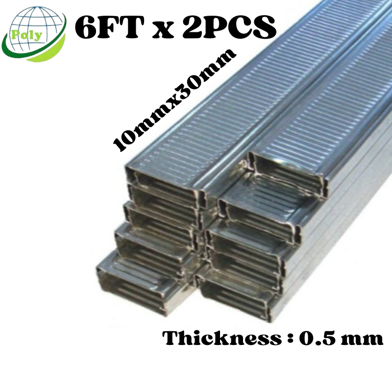 6’ (6Kaki) X 2 PCS Furring Channel / C Channel (Ceiling)/ Besi Siling ...