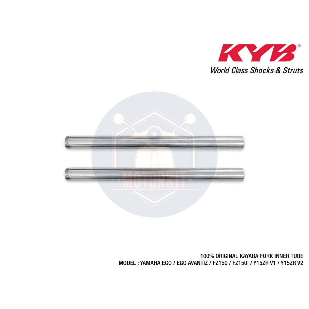 YAMAHA Y15 Y15ZR EGO EGO AVANTIZ FZ150 FZ150I 100% ORIGINAL KYB KAYABA FORK INNER TUBE BATANG ...