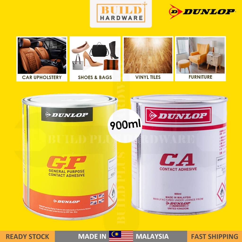 DUNLOP 900ML GP / CA General Purpose Contact Adhesive Glue 南洛通用/接触黏胶 ...