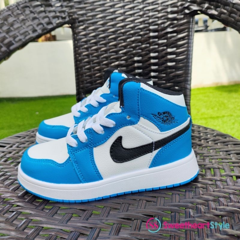 HIGH CUT SNEAKERS KIDS RAYA (BLUE/PURPLE/PINK/RED) KASUT BUDAK LELAKI ...