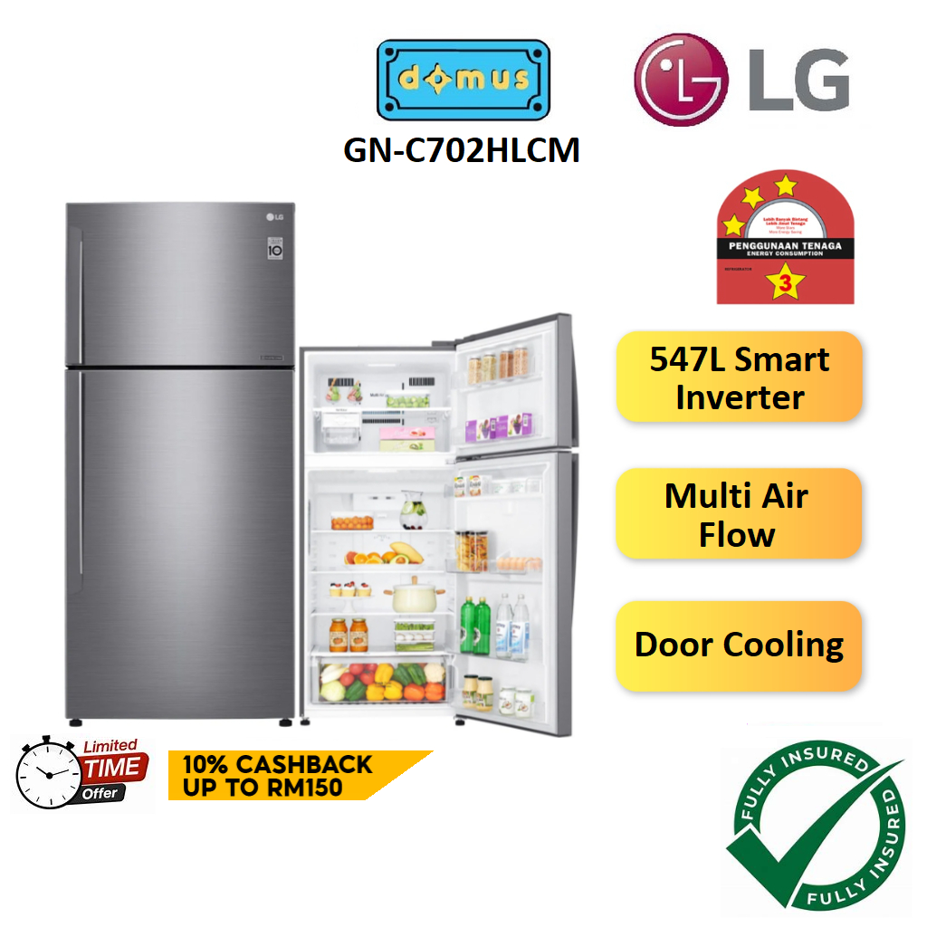 2025 LG Refrigerator 2 Door Inverter 547L Fridge Peti Sejuk Peti Ais 2 Pintu Inverter Murah 冰箱 ...