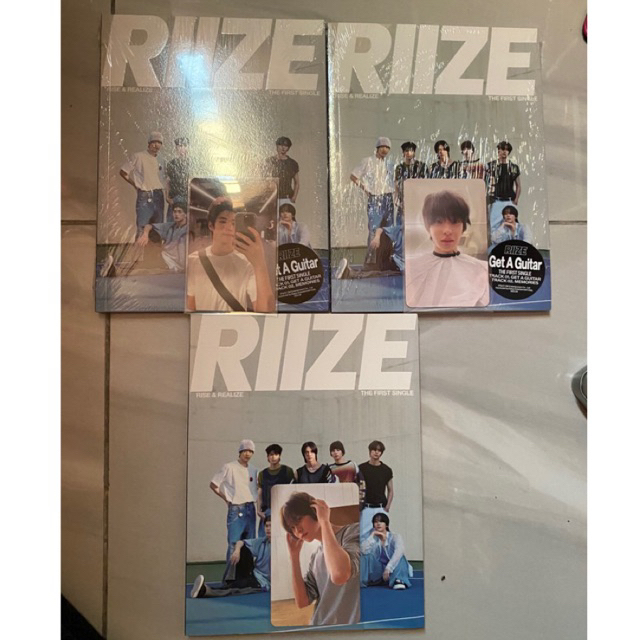 RIIZE - 1st Single album [ Get a Guitar ] | Shopee Malaysia
