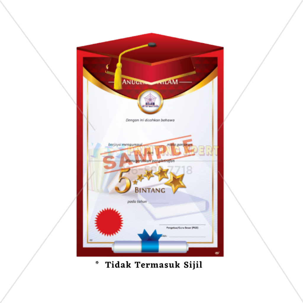 [READY STOCK] GRADUATION CERTIFICATE FOLDER/FOLDER SIJIL/SIJIL HOLDER ...