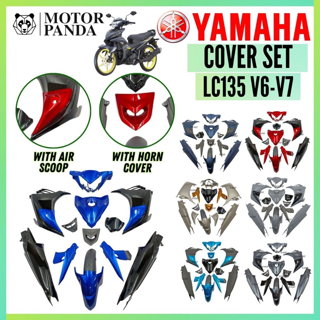 YAMAHA LC135 V6 V7 LC 135 Coverset Cover Set Body Caver Complete Nano ...