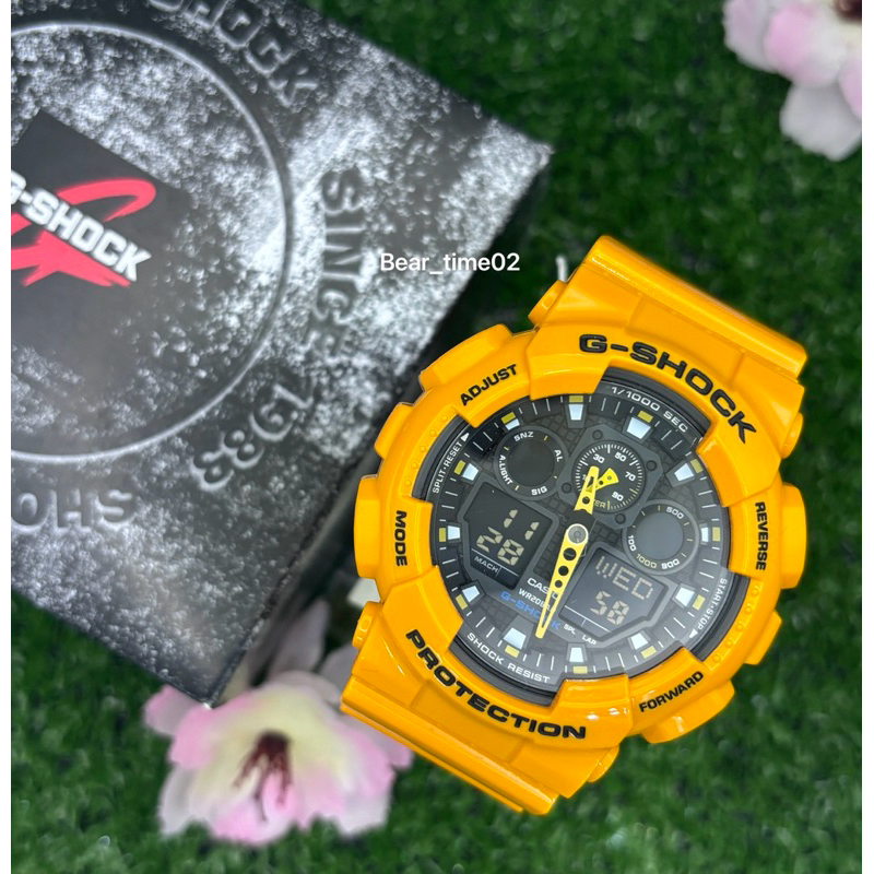 ORIGINAL GA-100A-9ADR G-shock casio | Shopee Malaysia