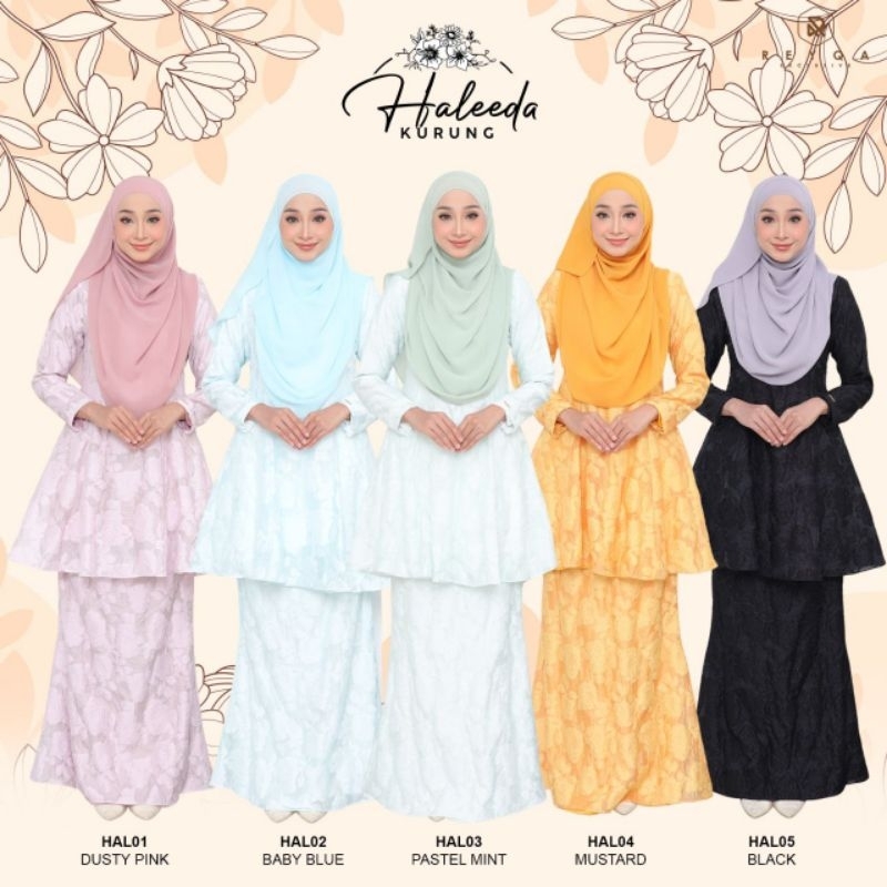 [Koleksi Raya 2024] Kurung Haleeda | Shopee Malaysia