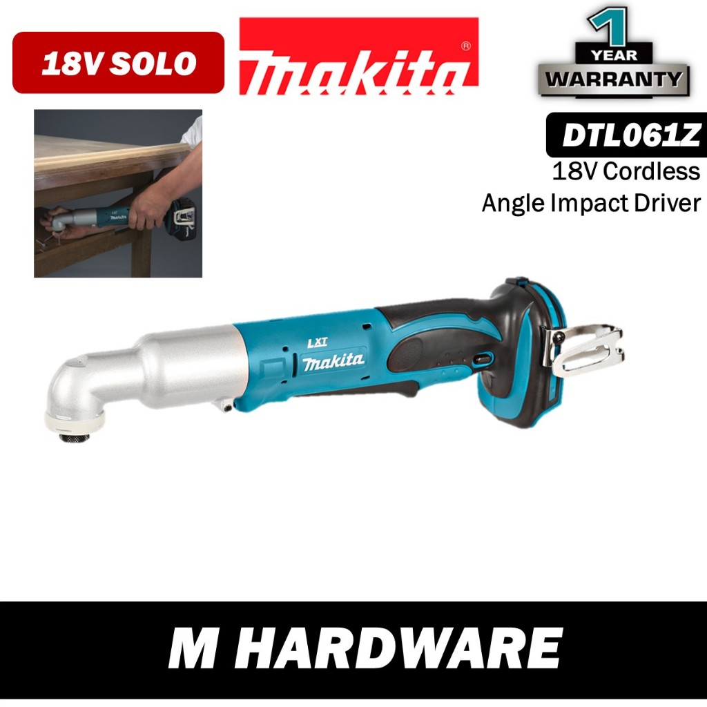 MAKITA DTL061Z 18V Cordless Angle Impact Driver [DTL061] | Shopee Malaysia