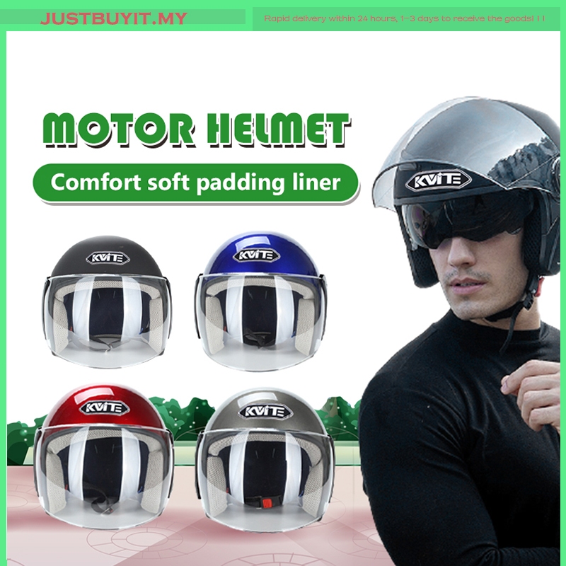 {Ready Stock}Motorcycle Helmet Motor Helmet Topi Keledar Motosikal ...