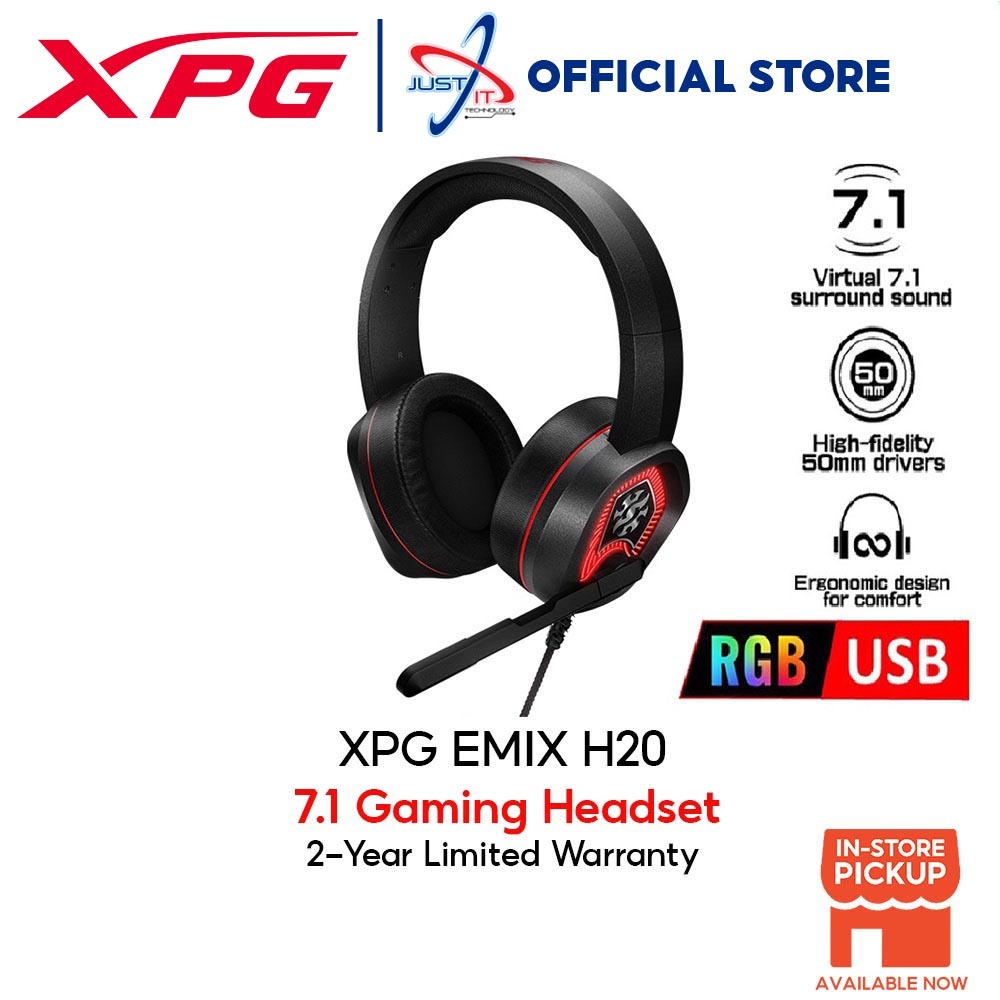 Adata XPG Emix H20 7.1 Gaming Headset | Shopee Malaysia