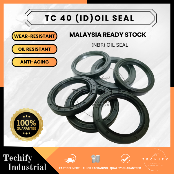 NBR TC 40 (ID) OIL SEAL (TC 40 X 50/52/55/56/58/60/62/65/70/72/80/90 X ...