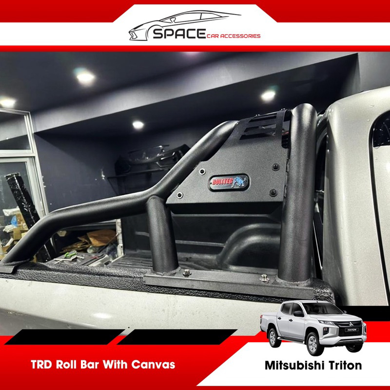 Mitsubishi Triton 2009-2021 TRD 4WD Roll Bar Sport Bar [READY STOCK ...