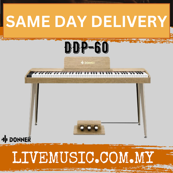 Donner DDP-60 88 Key Digital Piano for Beginner, Electric Keyboard with ...