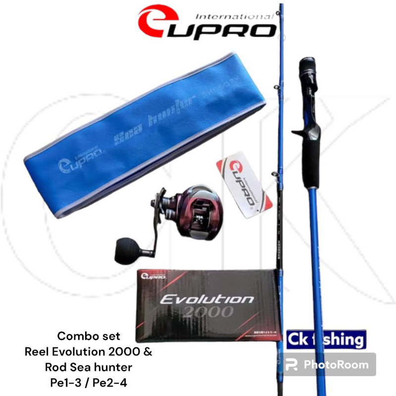 (OFFER)EUPRO NEW DESIGN COMBO SET Reel Z Power , Evolution 2000 & SEA ...