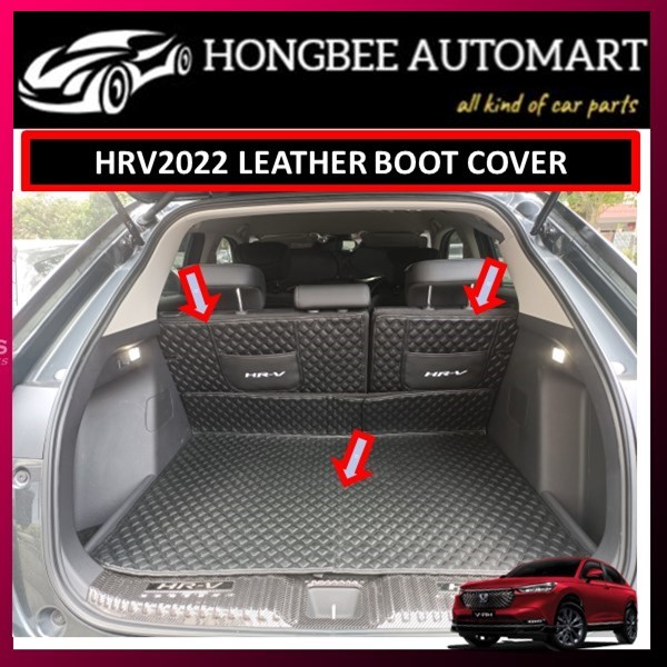 HRV 2022- 2024 LEATHER BOOT MAT, BOOT COVER, BONET COVER, REAR BONET ...