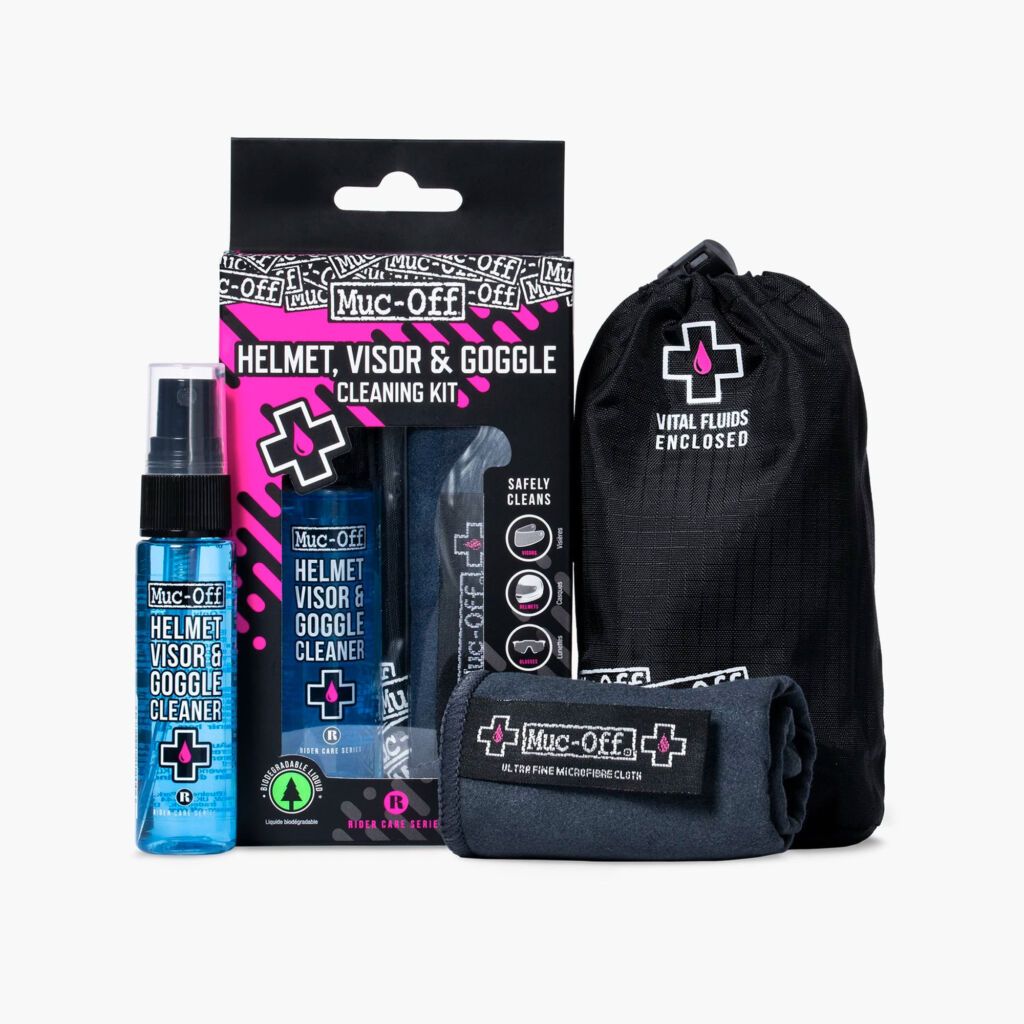 Muc-Off Helmet Visor & Goggle Cleaning Kit V2 | Shopee Malaysia