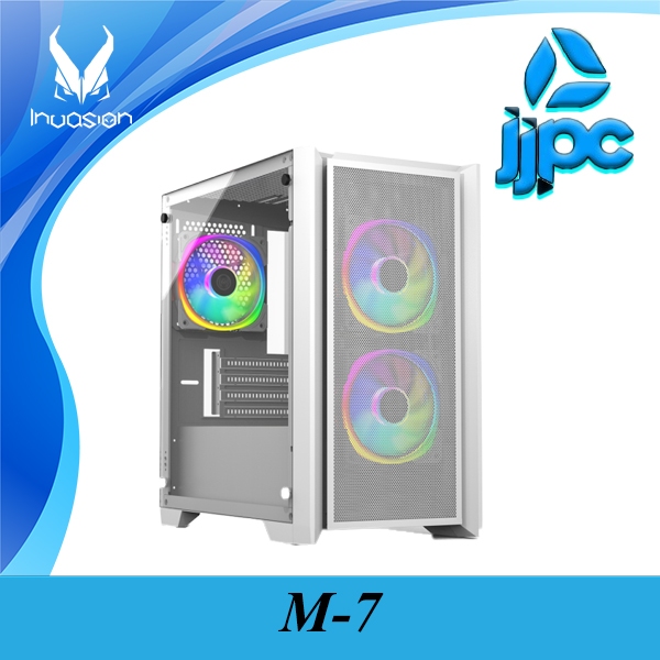 INVASION M-7 MATX Casing White PC Desktop Case | Shopee Malaysia