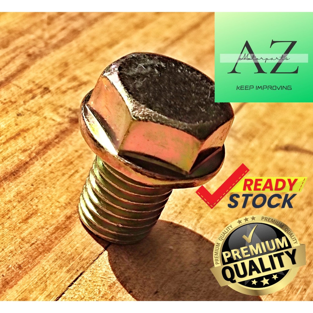 HONDA MSX125/MONKEY C125M/SUPERCUB C125 OIL DRAIN NUT / PLUG / BOLT ...