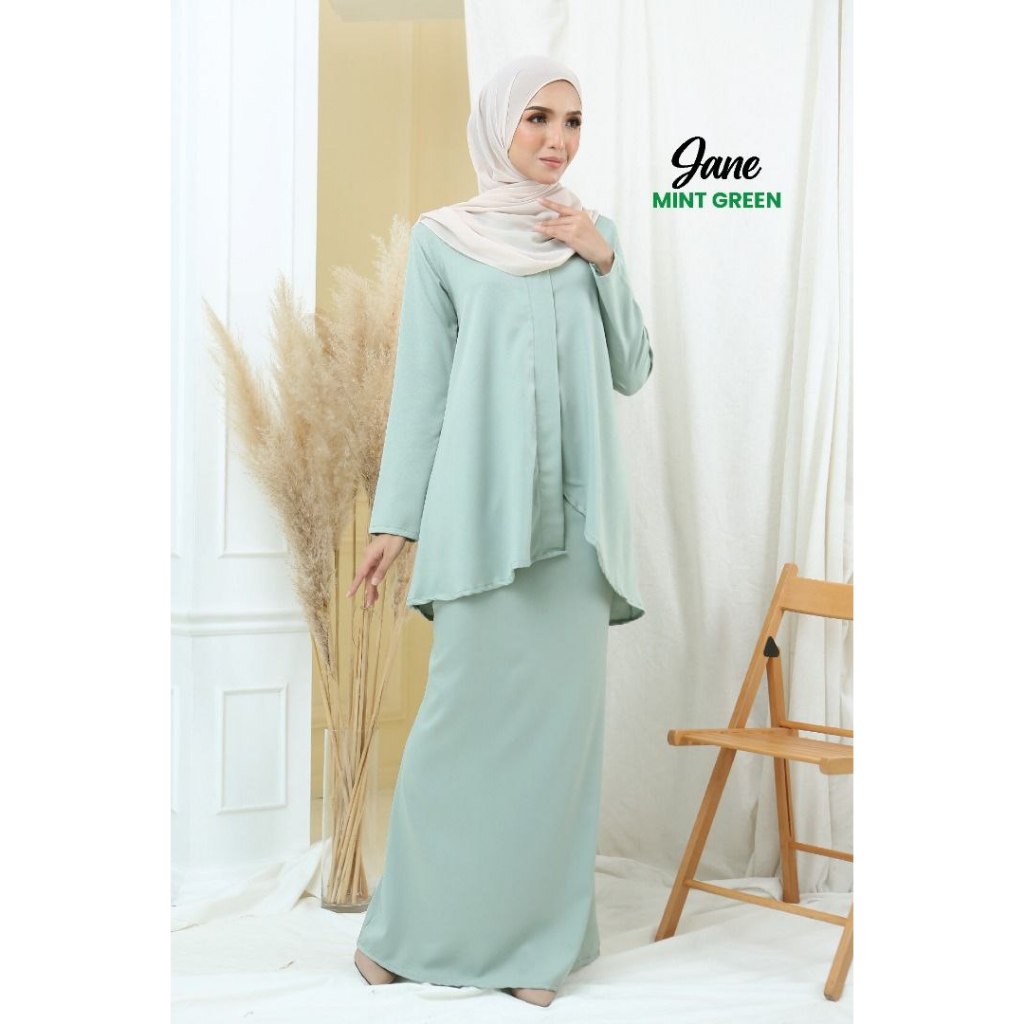 Baju Kurung Jane I Kurung Moden Murah | Shopee Malaysia