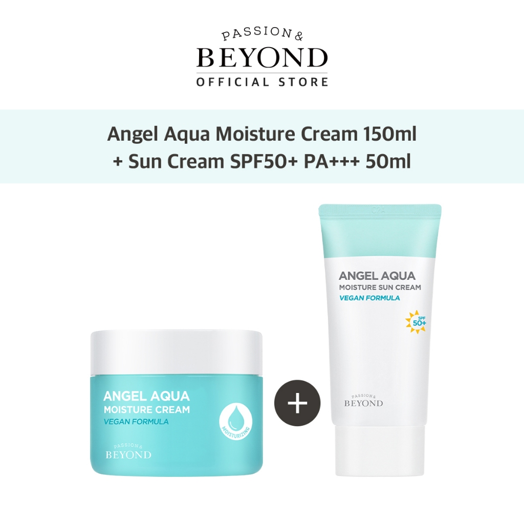 BEYOND Ultimate Hydrate & SPF Set - Angel Aqua Moisture Cream (150ml) + Sunscreen Worth RM69 ...