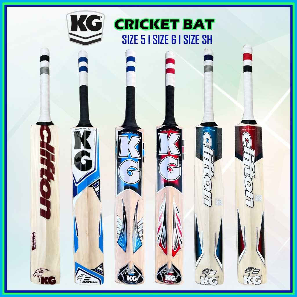 KG Kashmir Willow Cricket Bat Super Action Jumbo Commander Club Driver ...