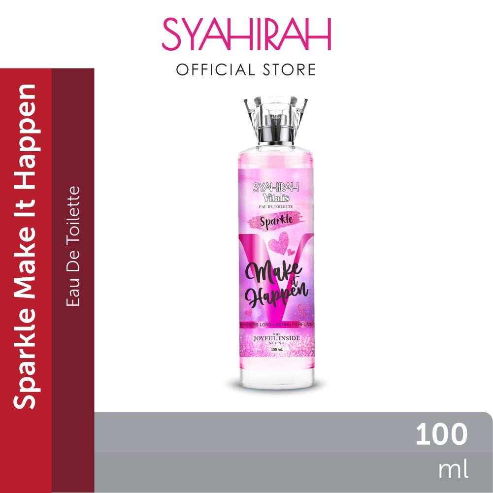 Syahirah Vitalis Eau De Toilette Sparkle Make It Happen (100ml ...