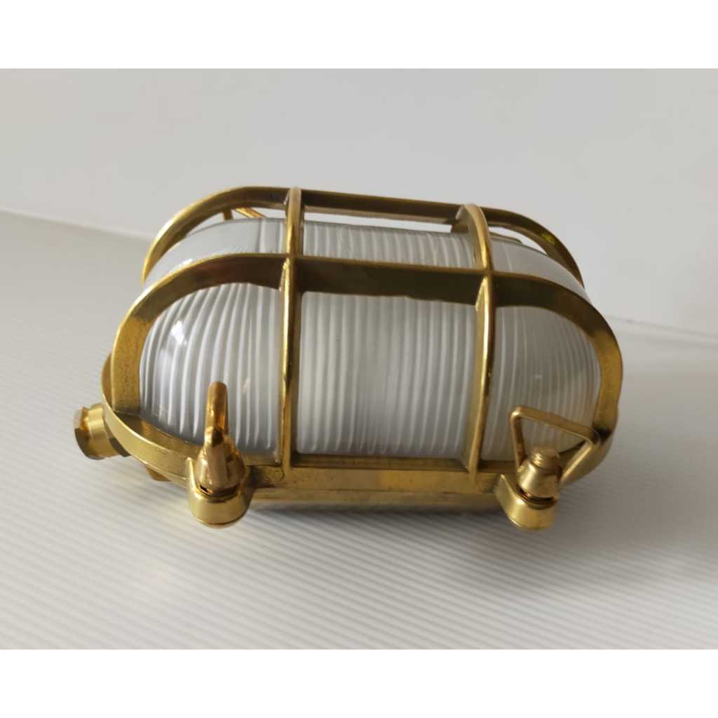 Italian Brass Bulkhead Light art 7600 | Shopee Malaysia