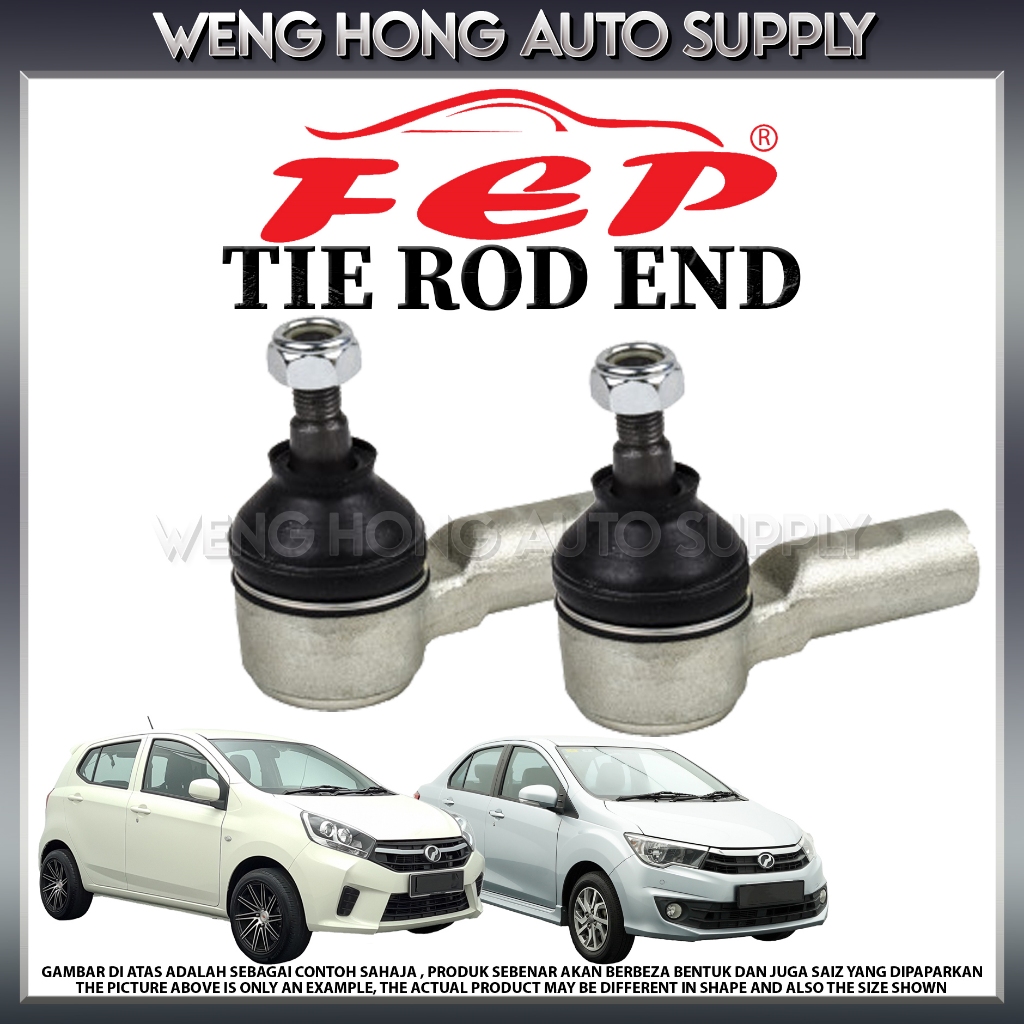 [ FEP ] Perodua Axia , Bezza Tie Rod End ( Heavy Duty ) | Shopee Malaysia