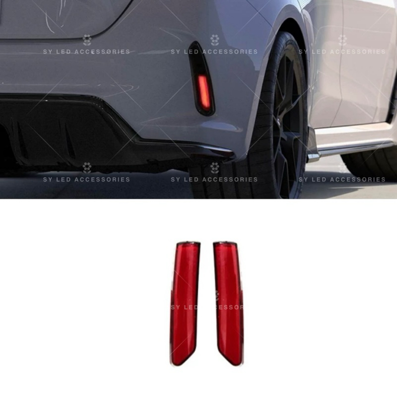 CIVIC FE TYPE R TYPER FL5 REAR BUMPER LIGHT REFLECTOR LED RUNNING ...