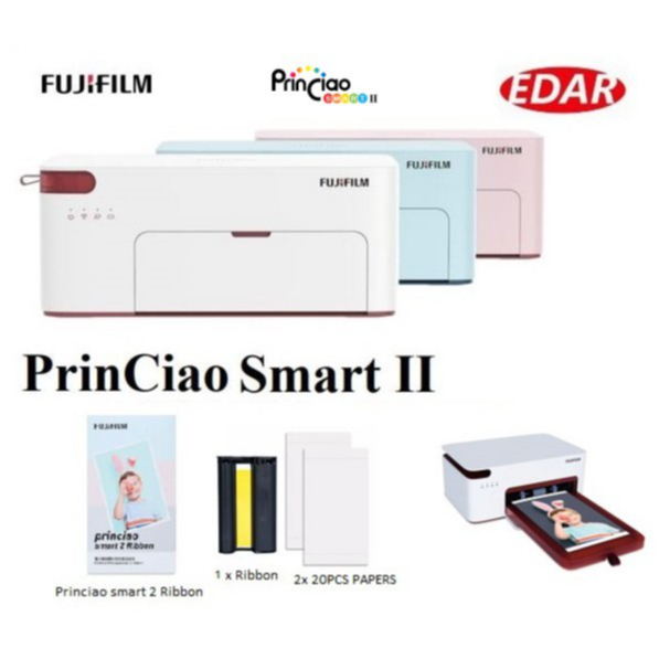 Fujifilm Princiao Smart2 Photo Printer With Photo Paper & Ribbon ...