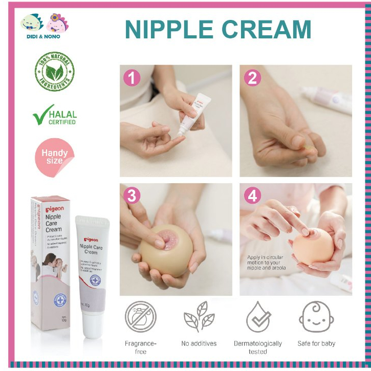 Pigeon Nipple Care Cream (10g 50g) | Shopee Malaysia