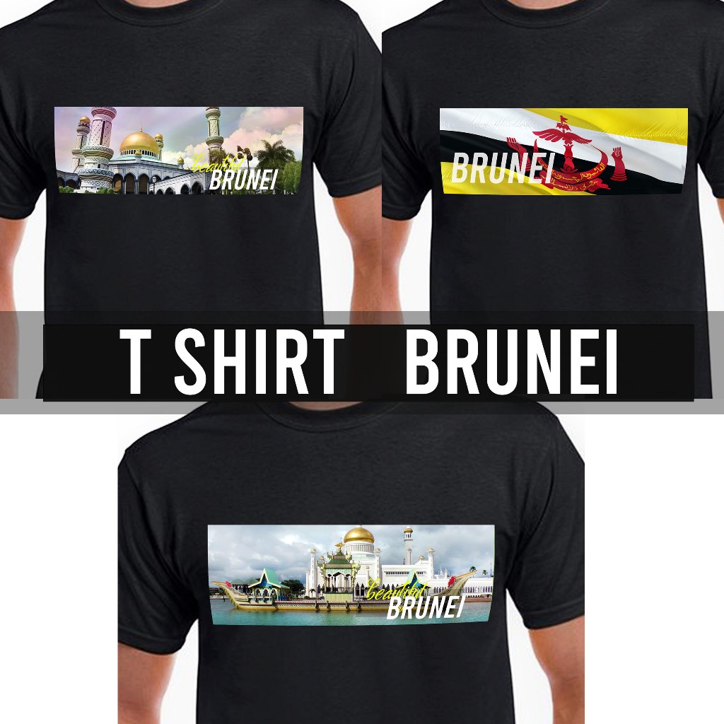 Brunei Cotton T-Shirt Souvenir Gift | Shopee Malaysia
