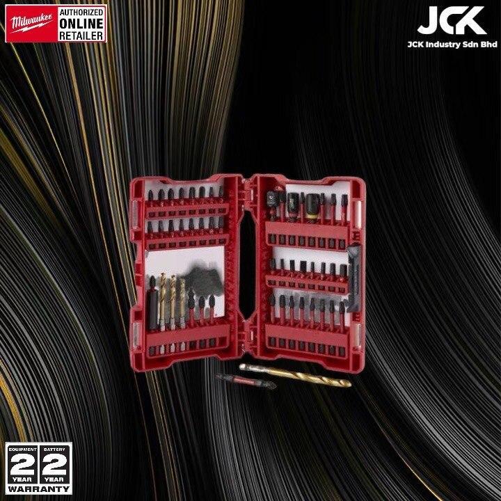 Milwaukee 50pcs SHOCKWAVE Impact Drill & Driver Bit Set ( 48-32-4024 ...