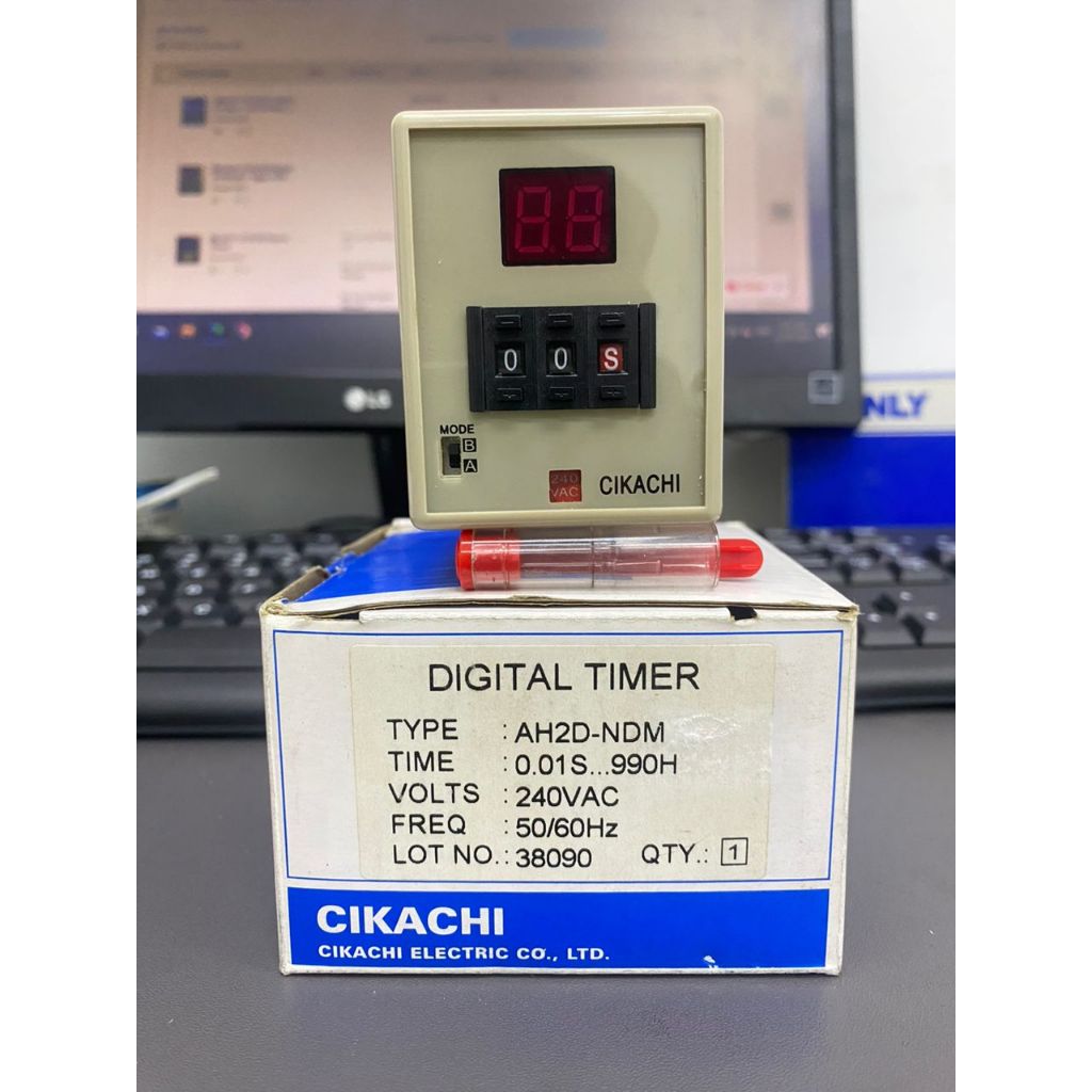 [READY STOCK] CIKACHI ,Type :AH2D-NDM/Time:0.01s..990H/240vAC /50/60HZ ...