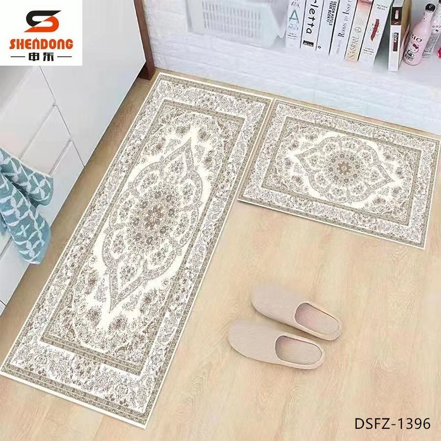 M (40*60 +40*120cm) 2 in 1 Crystal Velvet kitchen mat / Rugs / Floor ...