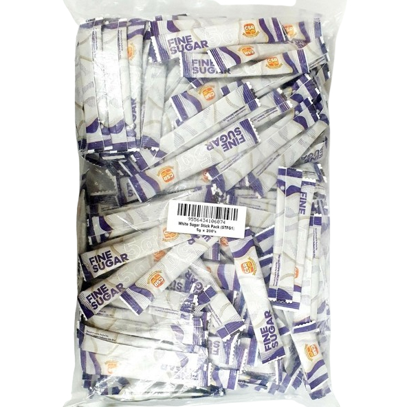 CSR Sugar Sachet Economy Pack -200s x 5g (Brown Sugar / Fine Sugar ...