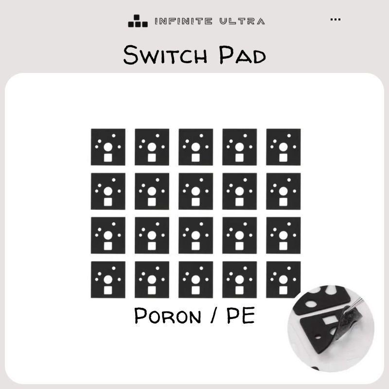 PORON / PE Switch Pad - For Mechanical Keyboard | Shopee Malaysia