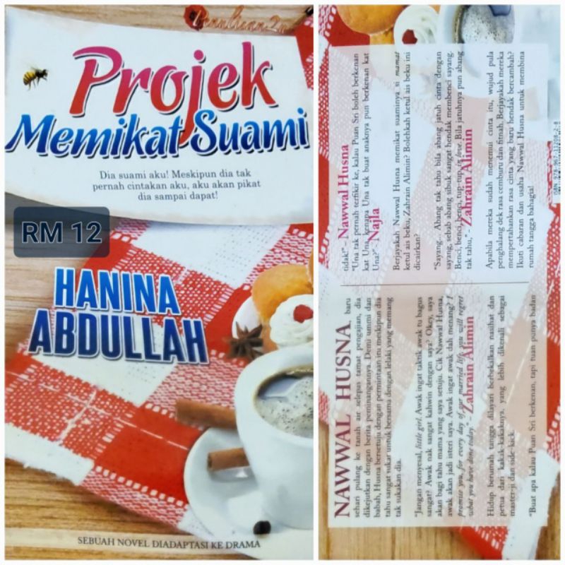 Novel projek memikat suami | Shopee Malaysia
