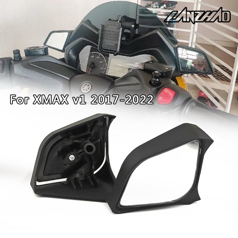 YAMAHA XMAX 250 300 V1 2017-2022 Sergeant Style Side Mirror Rear View ...