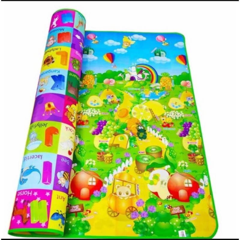 Baby mat/Baby play mat/Tiker span tebal size besar/waterproof | Shopee ...