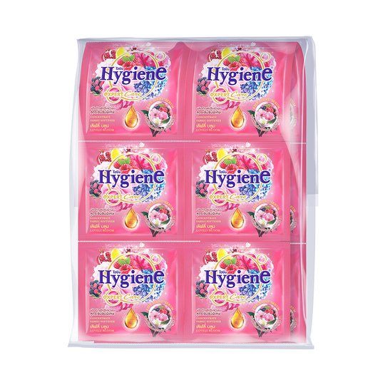 HYGIENE EXPERT CARE FABRIC SOFTENER LOVELY BLOOM PINK 20MLX24S | Shopee Malaysia