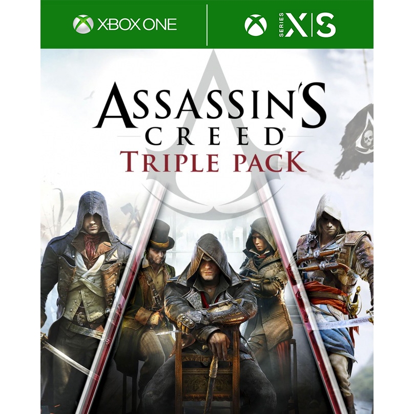 (🔥NEW RELEASE🔥) Assassin's Creed Triple Pack Full Game (Xbox One & Xbox ...