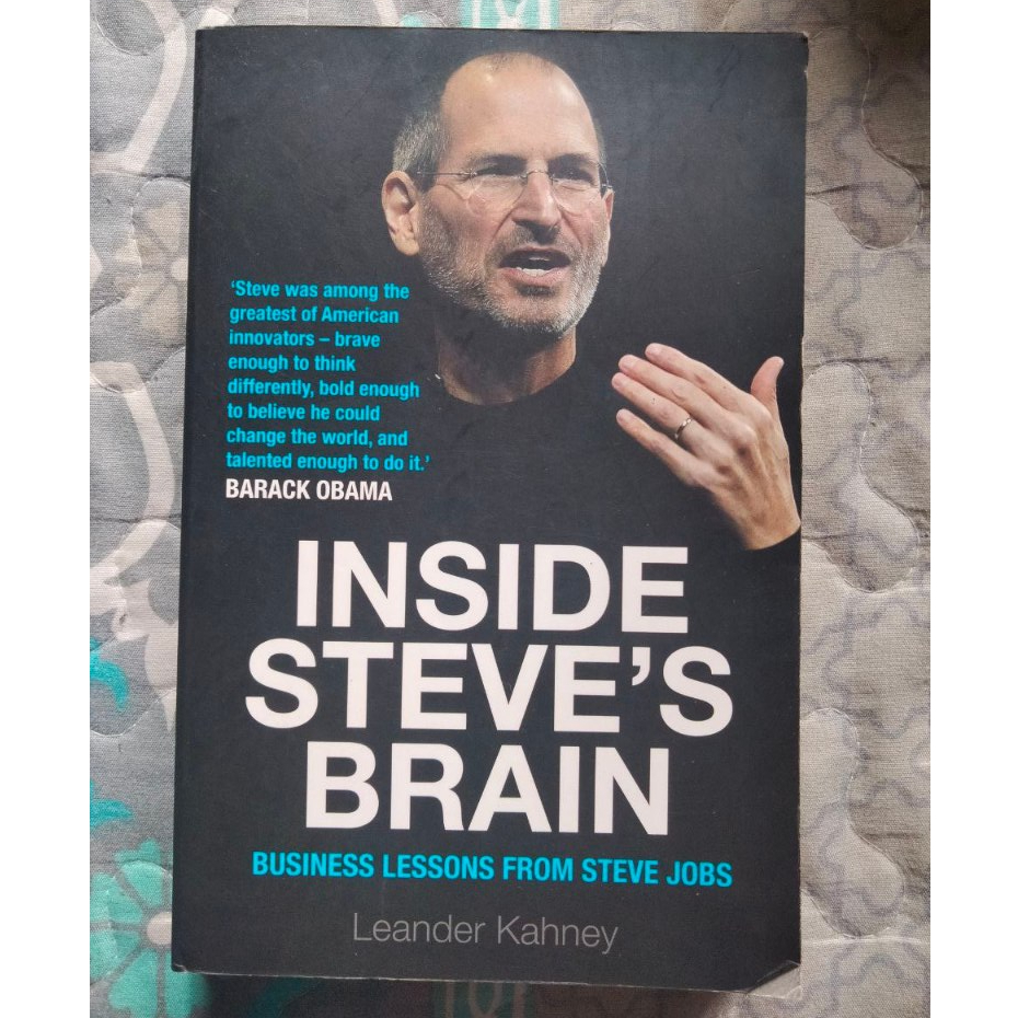 INSIDE STEVE'S BRAIN : BUSINESS LESSONS FROM STEVE JOBS (PRE-LOVED ...