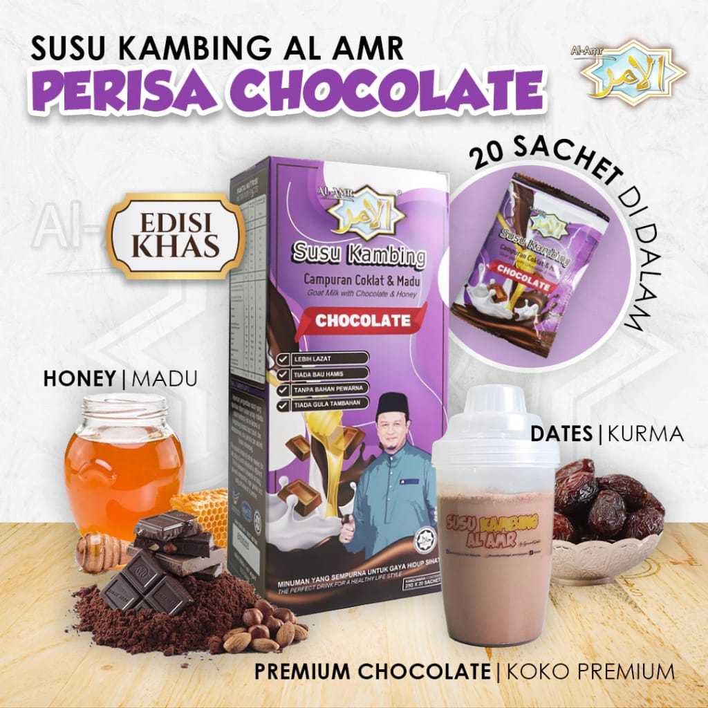 AL AMR SUSU KAMBING COKLAT (25Gx20S) | Shopee Malaysia