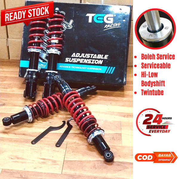 Perodua Myvi 05-16”/ VIVA (Serviceable) TEG Racing Adjustable ...