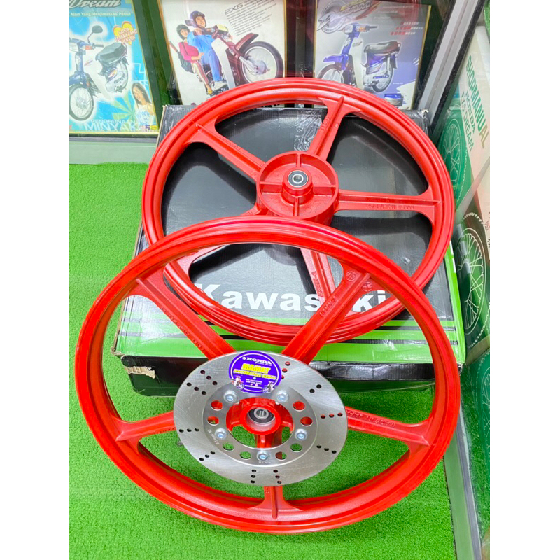 KAWASAKI QUALITY 100% AR80 SPORTRIM PNP EX5 CUSTOM HUB SPROCKET ...