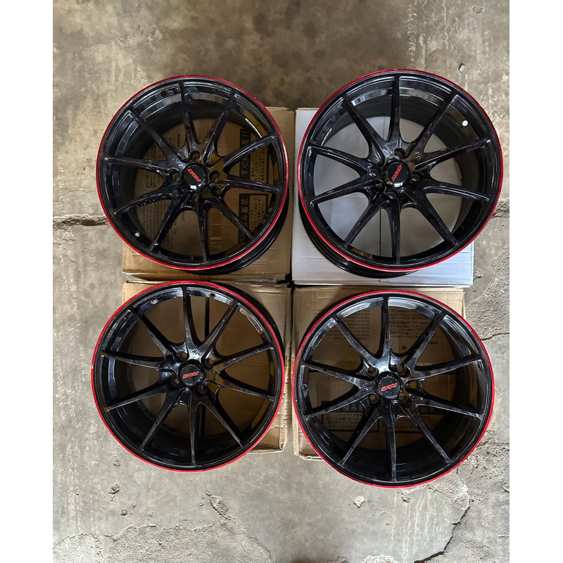 Rim 2nd 14” 15" dan 16 & 17 pcd100/pcd114 viva/saga/myvi/alza/wira ...