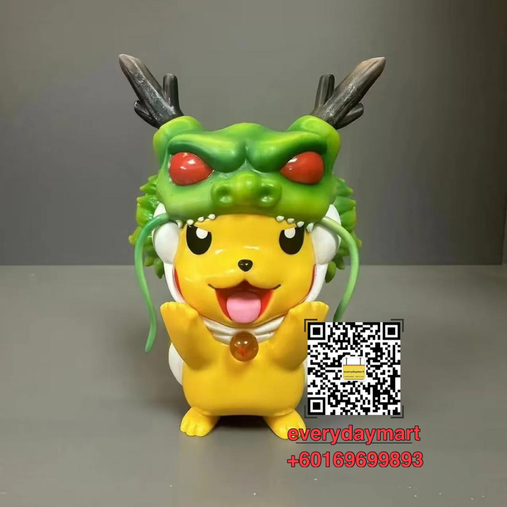 POKÉMON🔥PIKACHU COSPLAY SHENRON 15cm🔥ACTION FIGURE TOYS STATUES💥皮卡丘cos ...