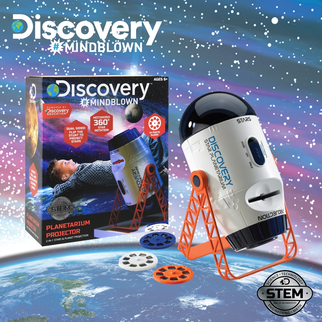 Discovery Mindblown Toy Reversible Planetarium Projector (1423000801 ...